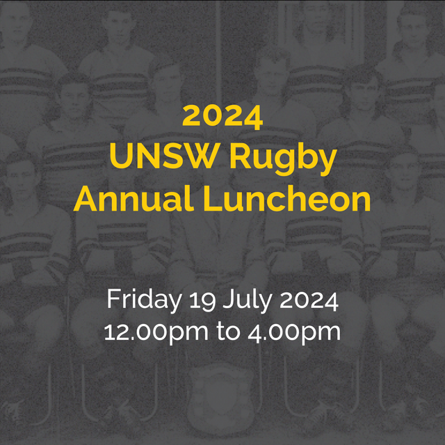 2024 UNSW Rugby Annual Luncheon