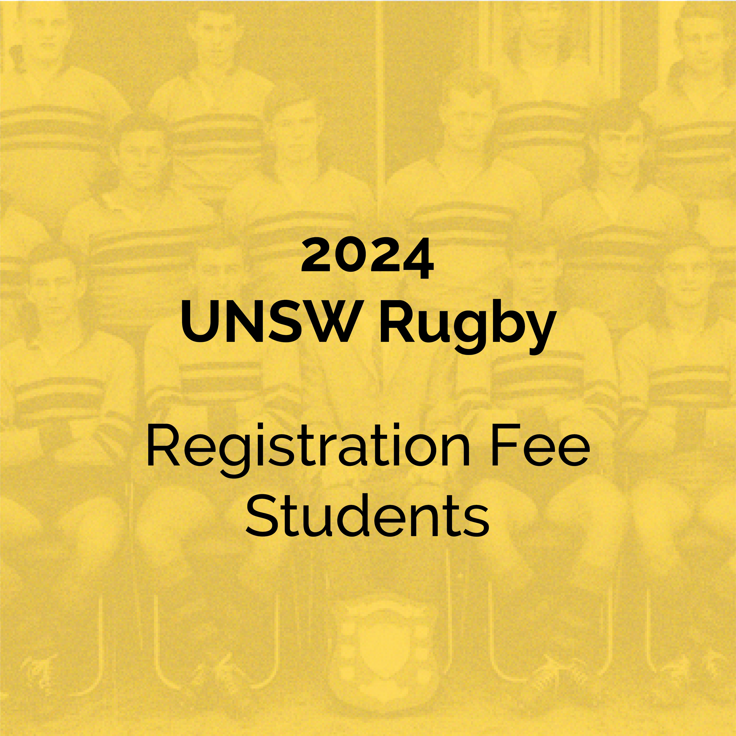 2024 Rego - Student | UNSW Rugby est 1949